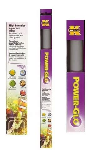 Lámpara Power Glo T8 De 14 W Y 361 Cm Para Acuarios De Coral Plantados