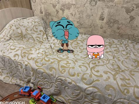 Gumball And Anais By Borisovicharts On Deviantart