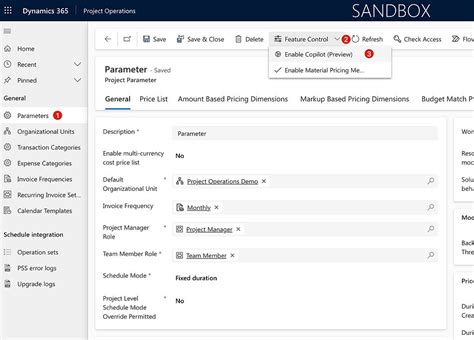First Look At Microsoft Dynamics 365 Project Operations With Copilot