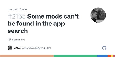 Some Mods Cant Be Found In The App Search · Issue 2155 · Modrinth