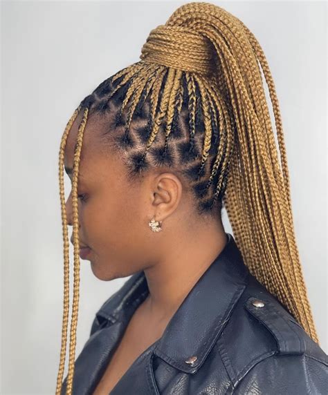 Light Brown Knotless Braids 40 Cute Box Braids Hairstyles To Try In 2022 Glamour Kokushibo Raya