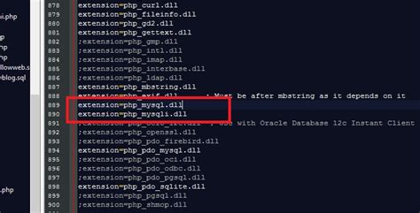 Cara Setting Mysql Extension Pada Php Yellowwebid