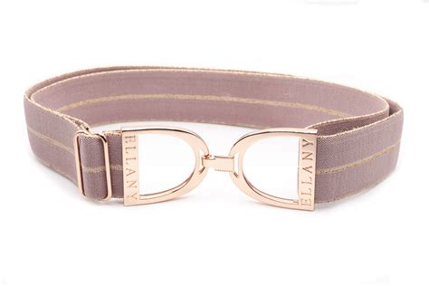Lilac Kaylie 15 Rose Gold Stirrup Elastic Belt Huston X Ellany