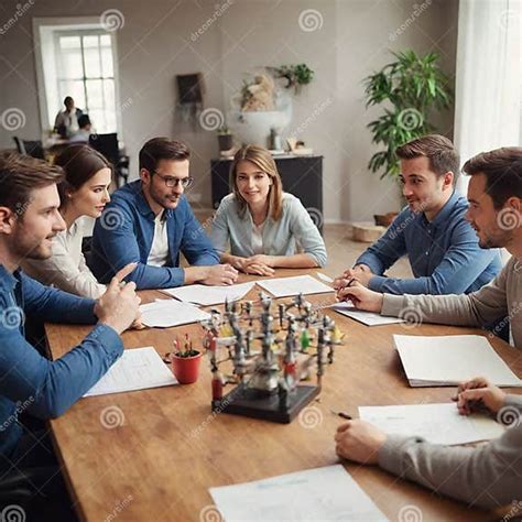 Panorama Shot Of Front End Developer Team Brainstorming Ui And Ux Designs For Mobile App On