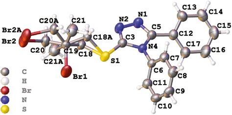 Crystal Structure Of The Superimposed R And S Enantiomers Of The