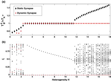 Synchronization In The Uci With Static Black And Dynamic Synapse Download Scientific Diagram