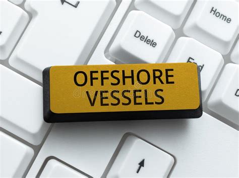 Inspiration Showing Sign Offshore Vessels Concept Meaning Kind Of