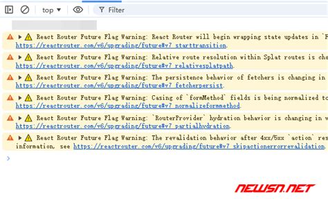React路由，如何禁用future Flag警告？console函数劫持