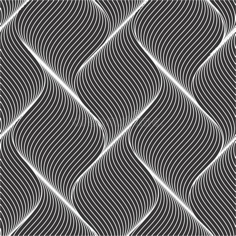 Abstract Vector Monochromatic Pattern Or Texture Stock Vector