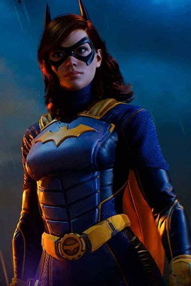 Gotham Knights Batgirl Barbara Gordon Gaming Cosplay Jacket