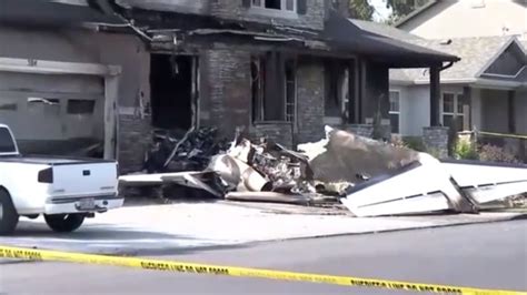 Man Crashes Plane Into Own Home Where Wife Was
