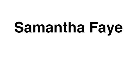 Samantha Faye Neutral Ground Records