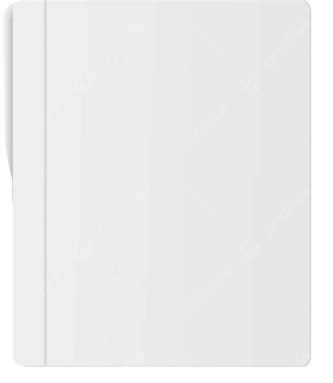 Notebook Empty Cover Blank Paper Vector Illustration Object Board Template Vector Object Board