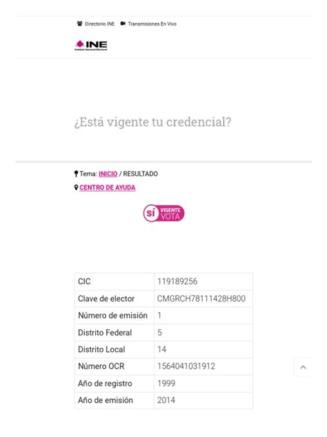 Lista Nominal Ine Pdf