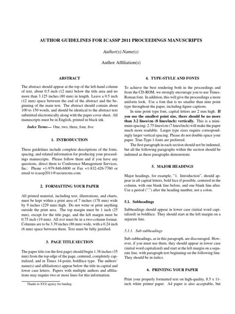 Template Download Free Pdf Paragraph Typefaces