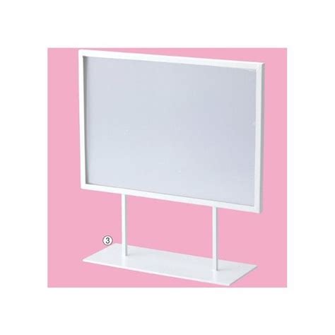 アズワン スチール製ポップスタンド A4 ホワイト 2台 63 3377 55 1個2台（直送品） アスクル