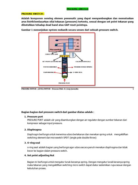 Modul Presure Level Solid Switch Pdf