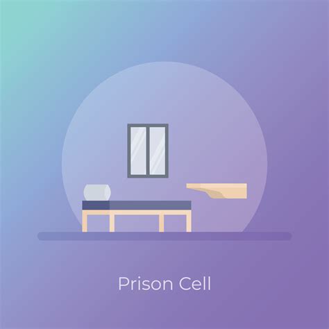 Trendy Prison Cell 13956600 Vector Art At Vecteezy
