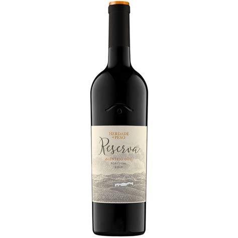 Vinho Tinto Regional Alentejo Reserva Garrafa 75 Cl Herdade Do Peso