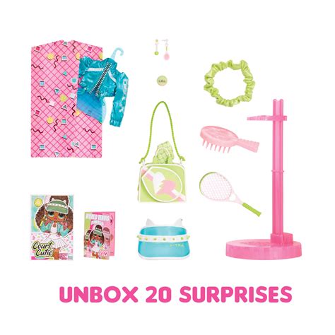 Lol Surprise Omg Sports Fashion Doll Court Cutie With 20 Surprises
