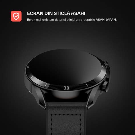 Ceas Smartwatch Barbati Qualtec By Koppel Ecran AMOLED 1 43