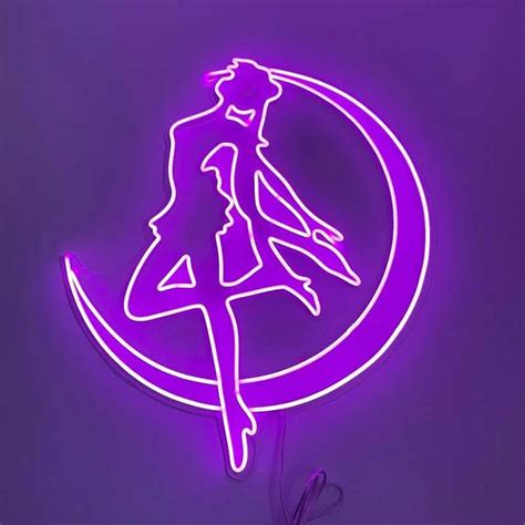 Sailor Moon Neon Sign Neon Signs Sailor Moon Led Neon Signs