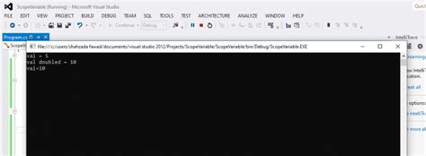 C Function Parameter Variable Scope And Main Function Or Method