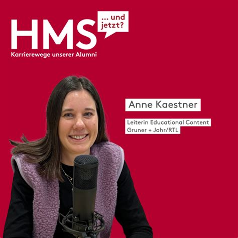 Hms Podcast Wie Sich Karriere Organisch Entwickeln Kann Anne