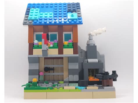 Lego Moc 11021 Blacksmith By Dafeld Rebrickable Build With Lego