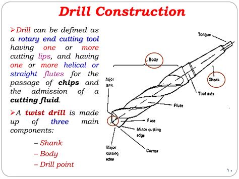 Lecture 8 Drilling Machine Pdf Woodworking Arts And Crafts