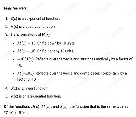 Solved Types Of Functions Scientists Are Studying The Population Of A