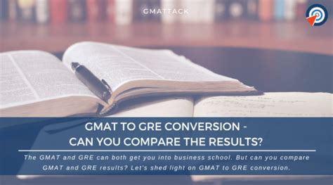 Gmat To Gre Conversion Can You Compare The Results