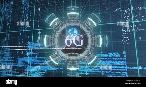 Image Of Data Processing Over G Text Stock Photo Alamy