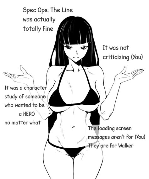 Wiltejkiel Original Spec Ops The Line Commentary English Commentary Highres 1girl Bikini