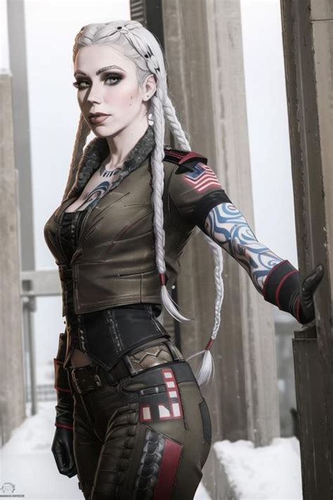 Commandant Steele Borderlands Character Lora Aieasypic
