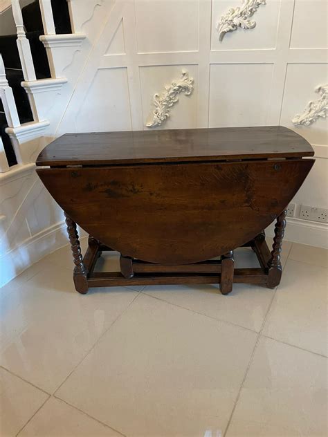 Antique 17th Century Oak Gateleg Table For Sale At 1stdibs Gateleg Table For Sale Gate Leg