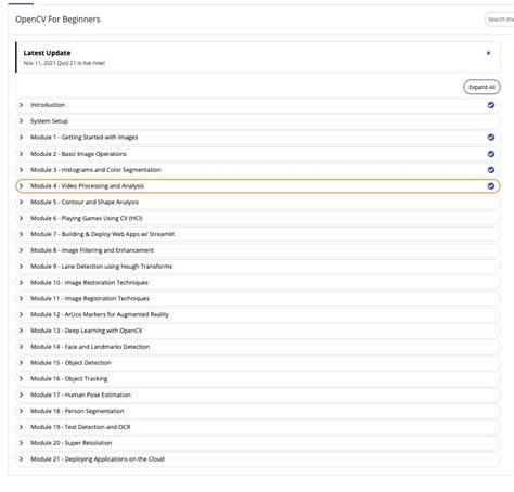 Youssef Khalil On Linkedin In Module 5 Of The Opencv For Beginners
