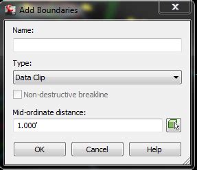 How To Clip Data Using A Border Boundary File Civil D LDD