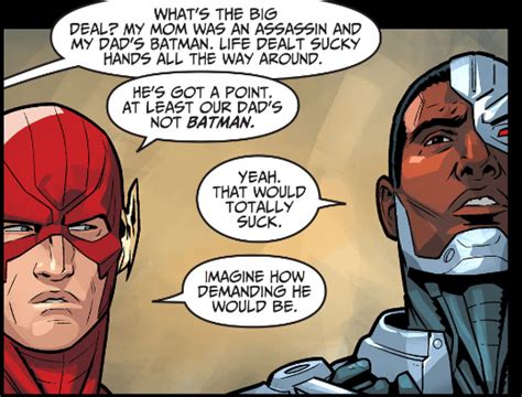 Just Started Injustice Year Four And So Far This Is My Favorite Panel