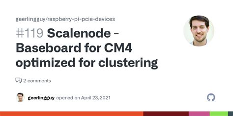 scalenode baseboard for cm4 optimized for clustering · issue 119