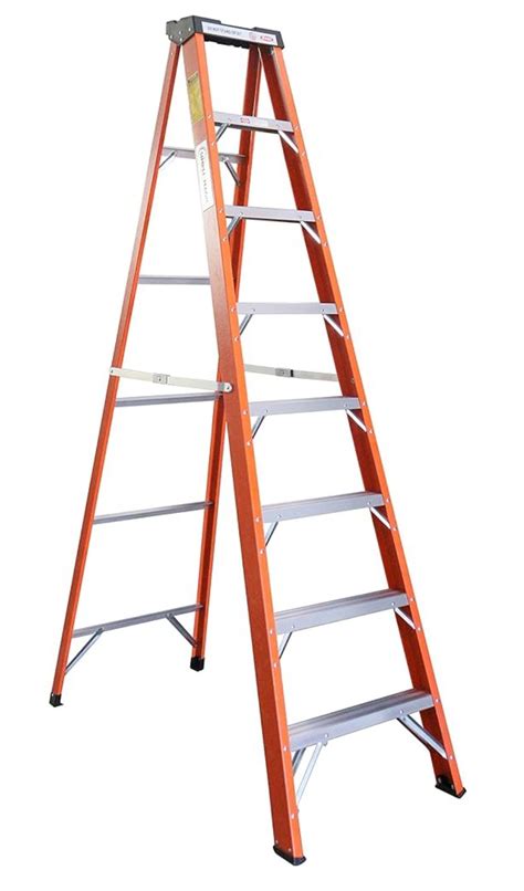 Louisville Ladder Fs2004 250 Pound Duty Rating Fiberglass Step Ladder 4