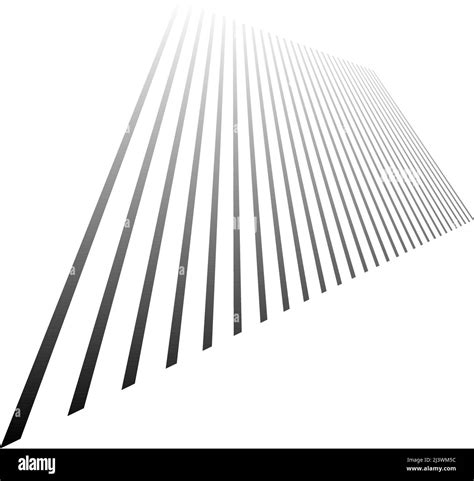 3d Dynamic Lines Stipes In Perspective Vanishing Diminishing Into