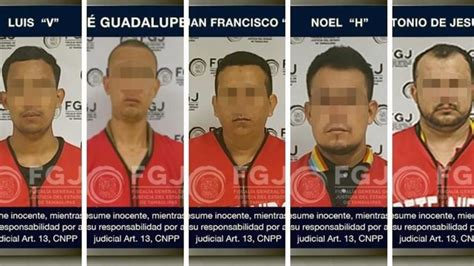 Cinco Hombres Fueron Detenidos Por Su Presunta Participación En