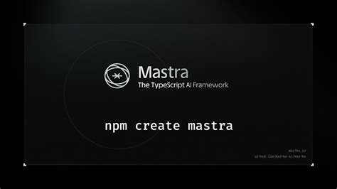 mastra入門 〜aiエージェント開発ツールの概要と使い方〜