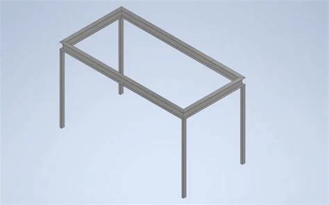 Making A Steel Structure In Autodesk Inventor Go Measure 4 Me In 3d
