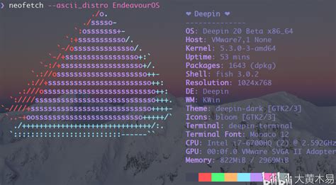 Neofetch 输出各种指定发行版 Ascii Logo（下） 哔哩哔哩