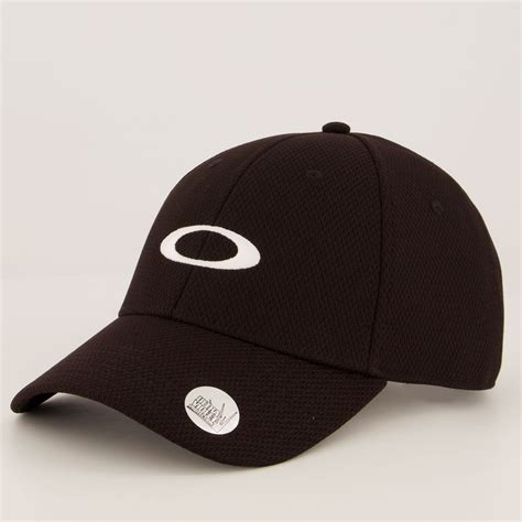 Boné Oakley Ellipse Golf Preto Preto