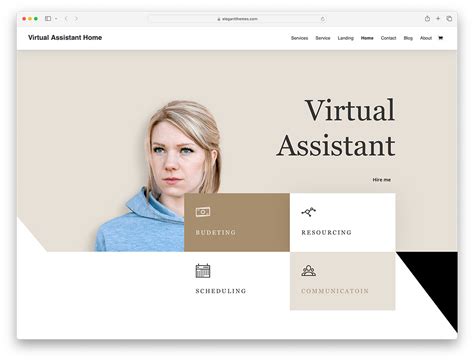 10 Best Virtual Assistant Website Templates 2026 Colorlib