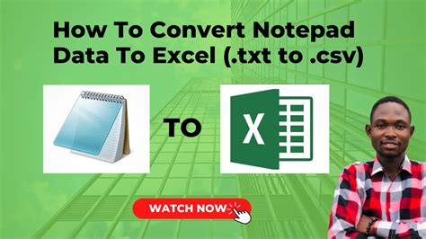 From Notepad To Excel The Ultimate Data Conversion Guide Txt To Csv YouTube