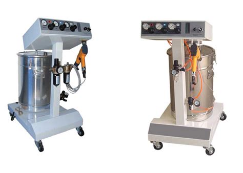 스프레이 기계 50~600gmin을 코팅하는 총 페인트 가루를 분사하는 강철 기판